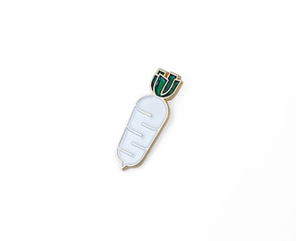 Radish Veggie Harvest Hard Enamel Pin - Etsy