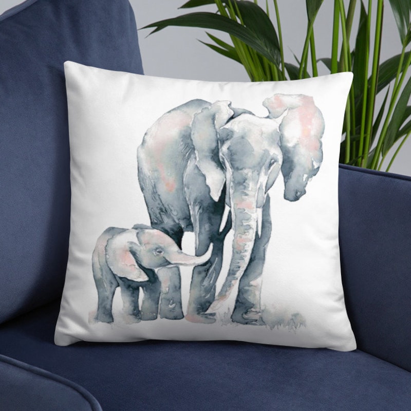 Elephant Pillows - Etsy
