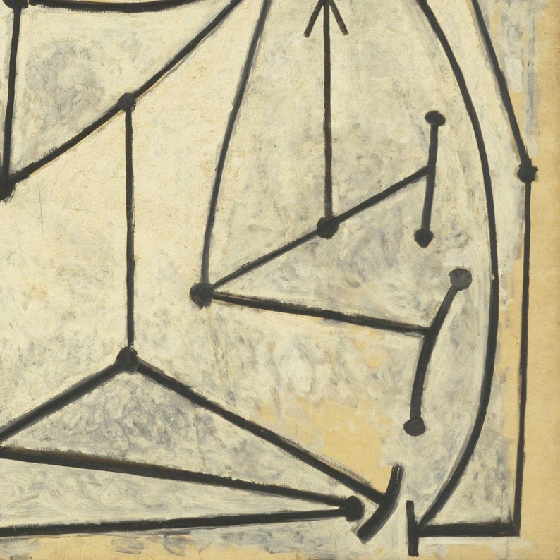 Picasso 'the Kitchen' Print: 1948 Cubist Art Reproduction - Etsy