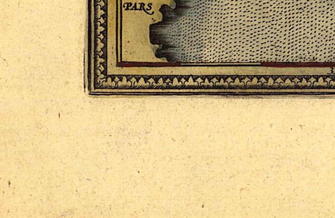 Antique Map of Tuscany Italy 1521 Extremely Rare Map Huge | Etsy