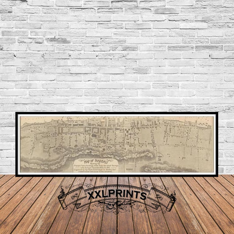 Old Bahamian Maps - Etsy UK