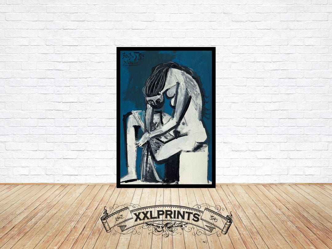Pablo Picasso, Woman Wiping Her Feet, 1953, Fine Reproduction, Fine Art ...