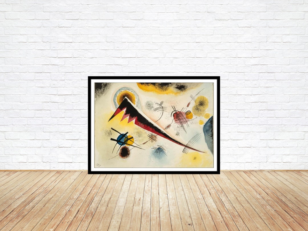 Kandinsky 'end of Year' Abstract Art Print: Fine Art Reproduction - Etsy