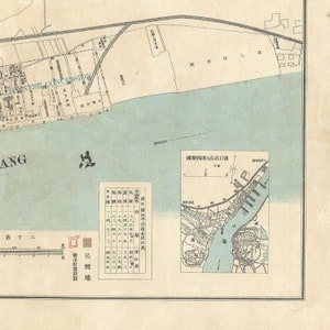 Old Map of Hankow, Wuhan, 1912, Very Rare Map, City Plan, Fine ...