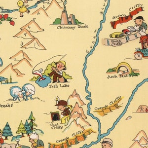 1935 Utah Cartoon Map: Pictorial Fine Art Print - Etsy