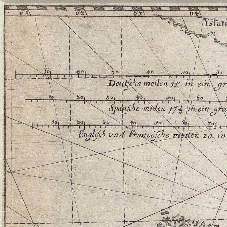 Ancient Map of Norway 1641 Very Rare Map Antique Fine - Etsy