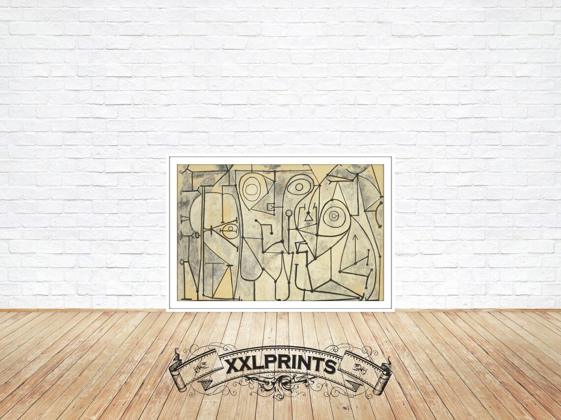 Picasso 'the Kitchen' Print: 1948 Cubist Art Reproduction - Etsy