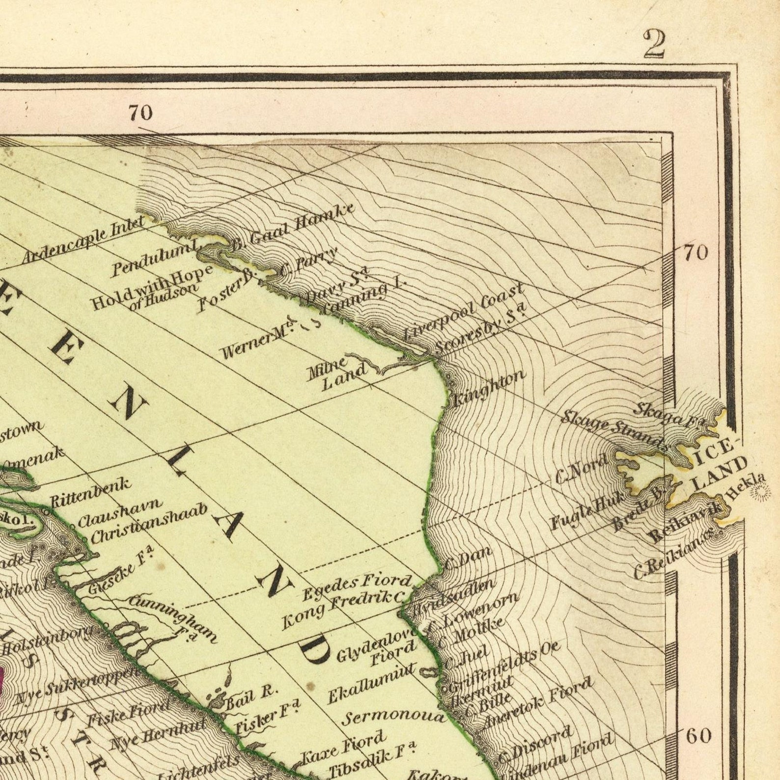Old Map of North America 1836 Rare Map Antique Fine | Etsy
