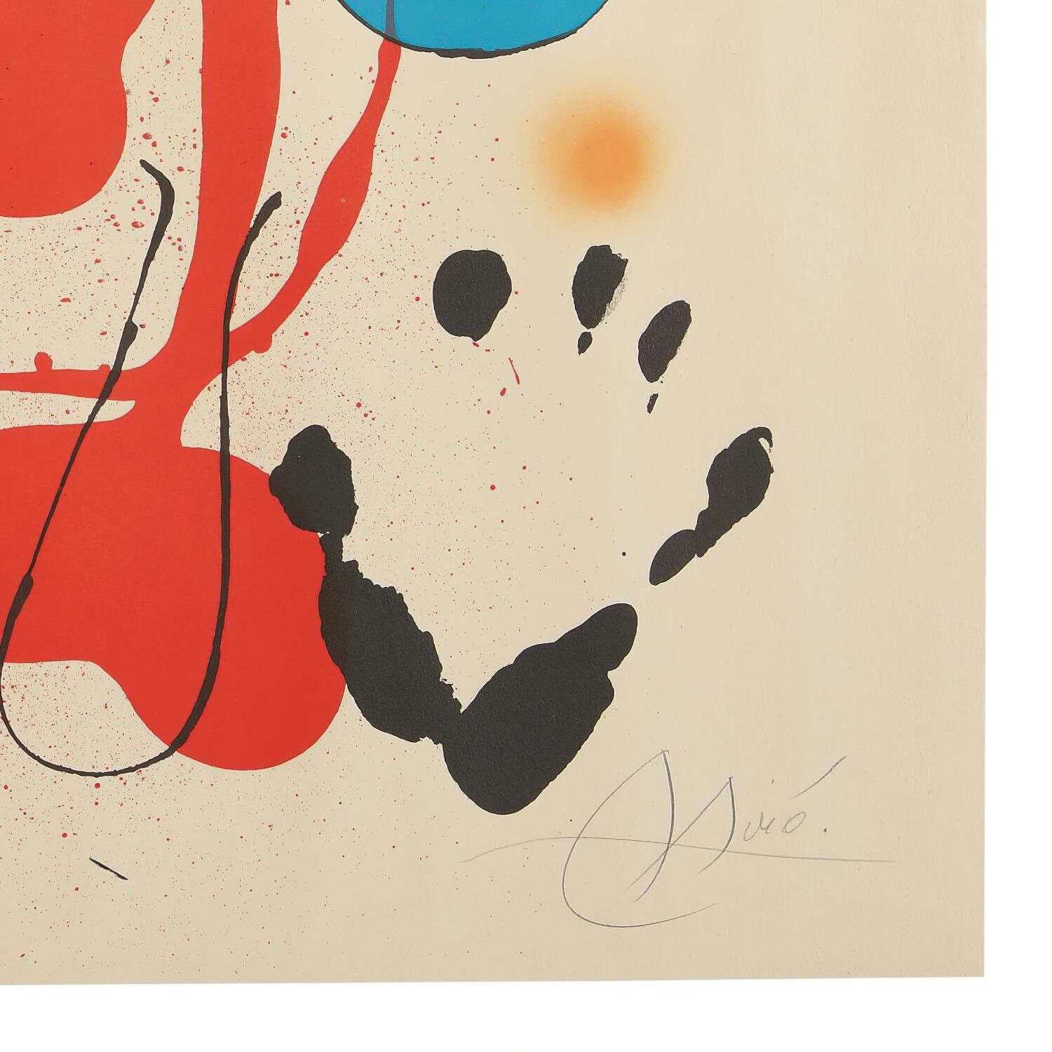 Joan Miro the Rooster Merchant Fine Reproduction Wall Art | Etsy