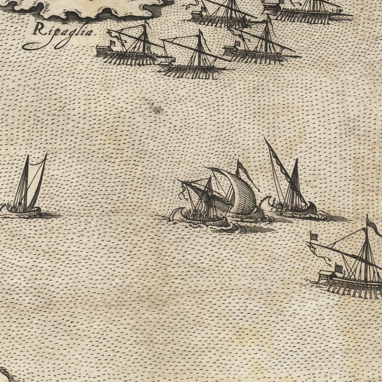 Old Map of Lake Geneva 1590 Ancient Map Very Rare Fine - Etsy