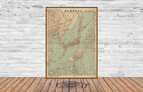 Japanese Empire Map 1919