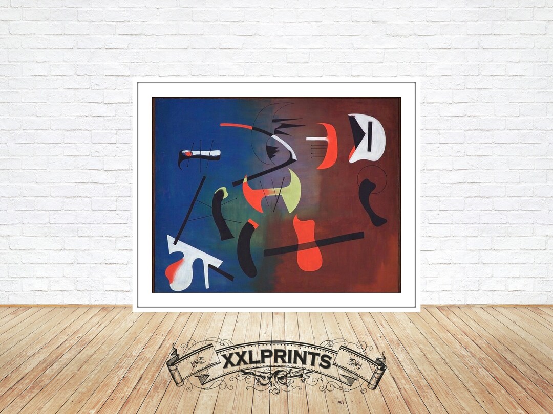 Joan Miro Composition Art Print, 1933, Fine Art Reproduction - Etsy