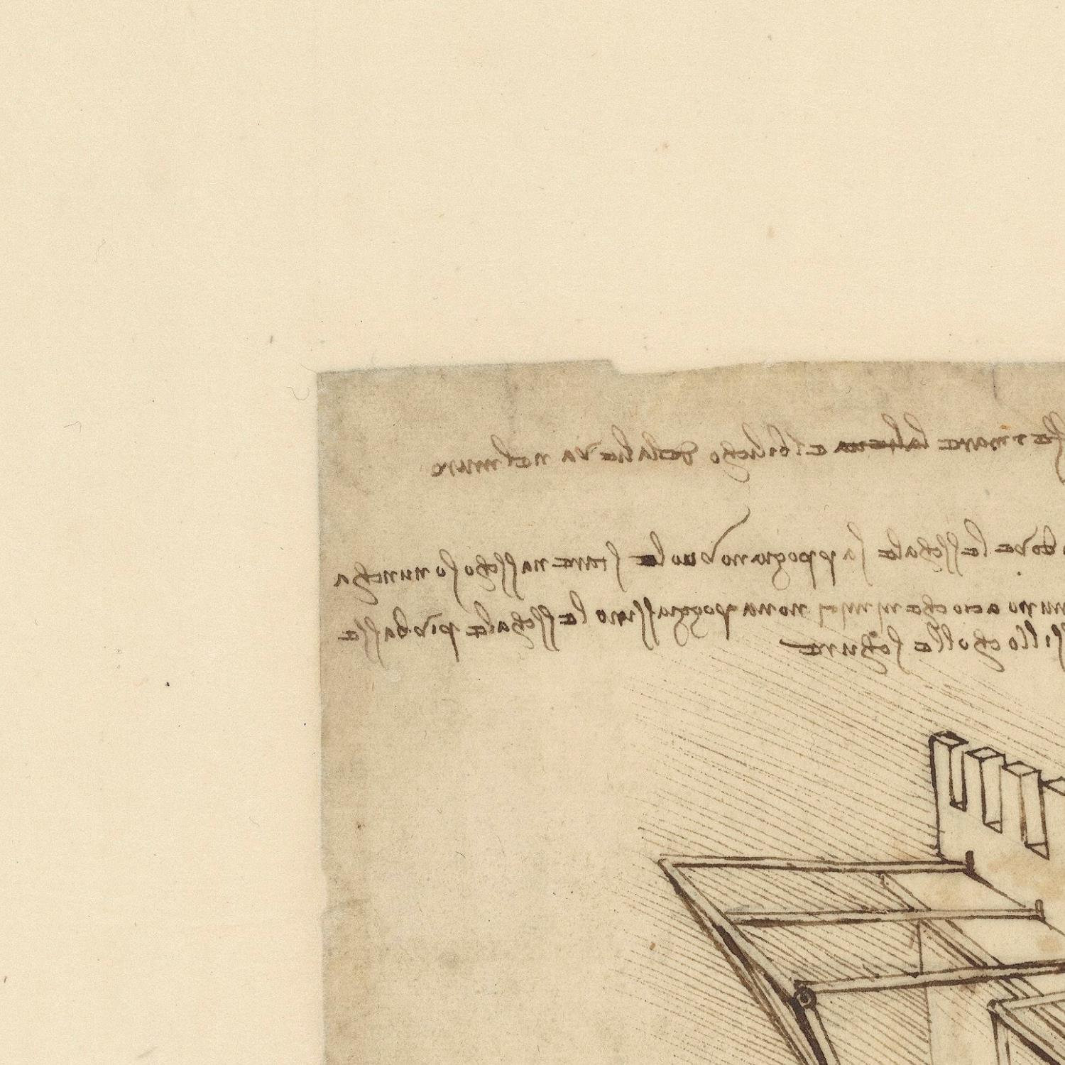 Leonardo Da Vinci Atlantic Codex Codex Atlanticus 11 | Etsy