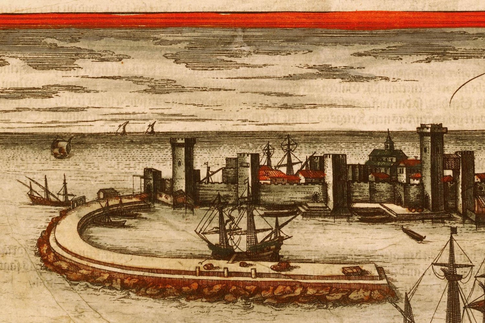 Antique map of Methoni Messenia Greece 1590 rare map | Etsy