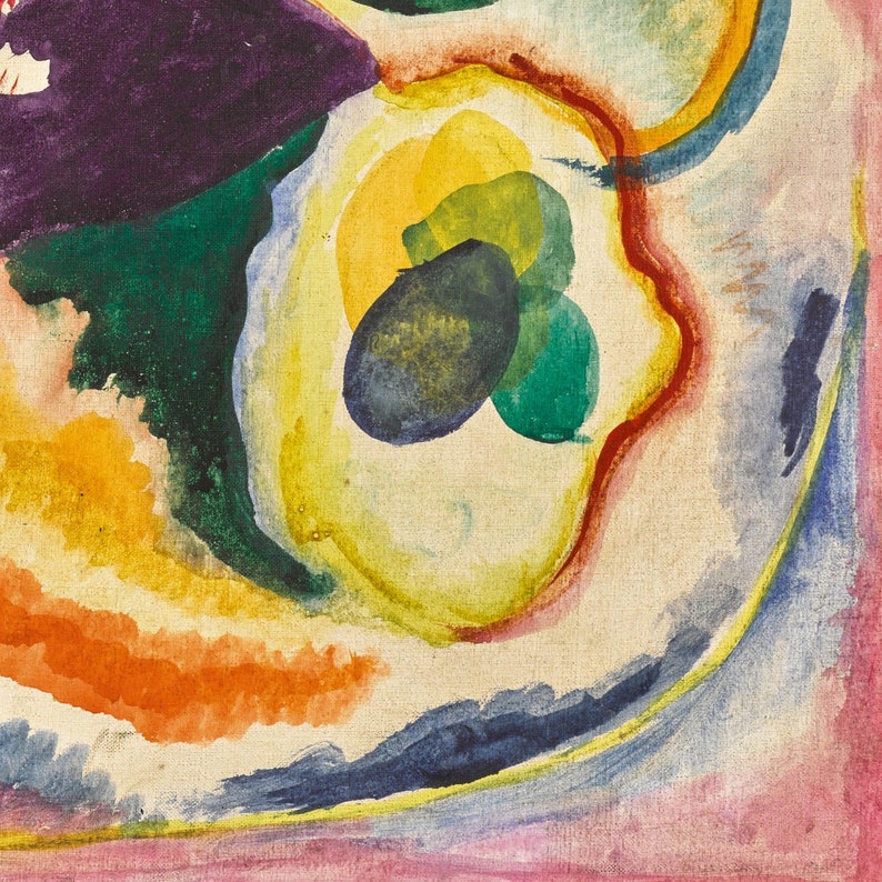 Kandinsky 'last Judgement' Abstract Art Print: Fine Art Reproduction - Etsy