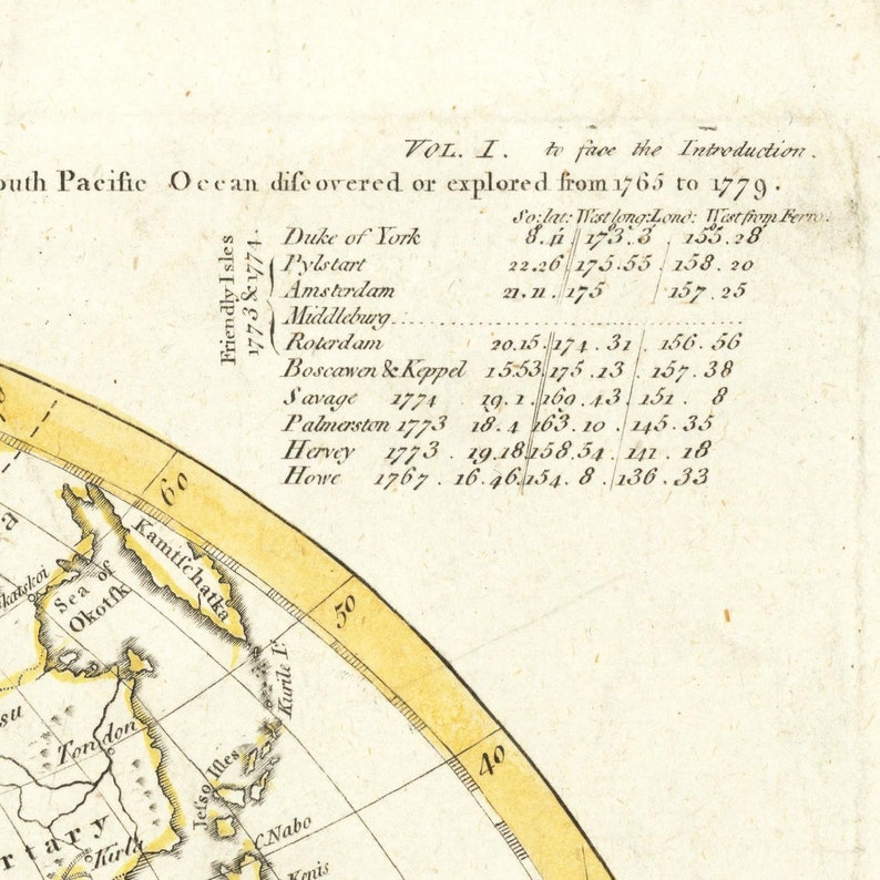 Old Map of the World 1787 Very Rare Map Antique Fine - Etsy