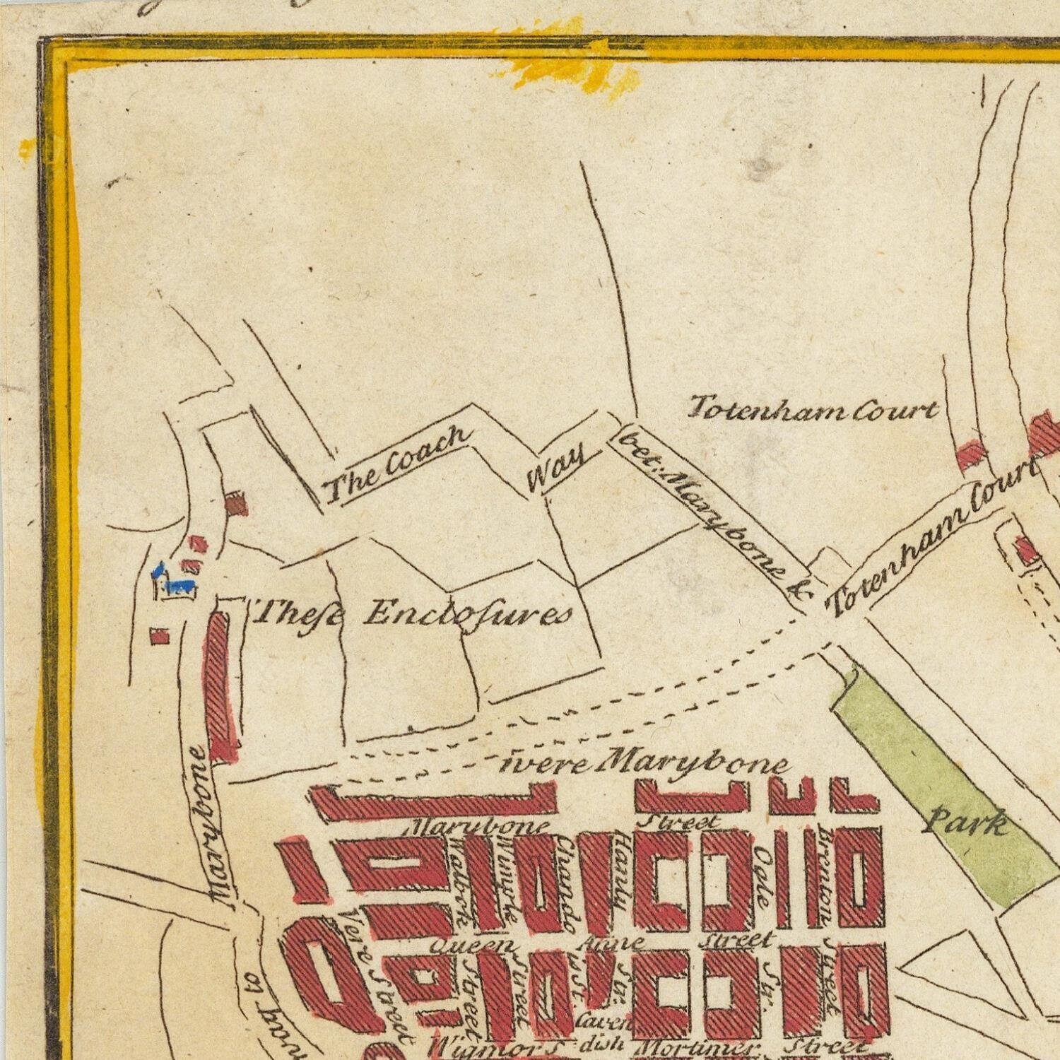 Old Map of London 1740 City Plan Antique Rare Beautiful - Etsy