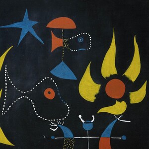 Joan Miro - Self Portrait 2, 1938, Fine Reproduction, Fine Art Print - Etsy