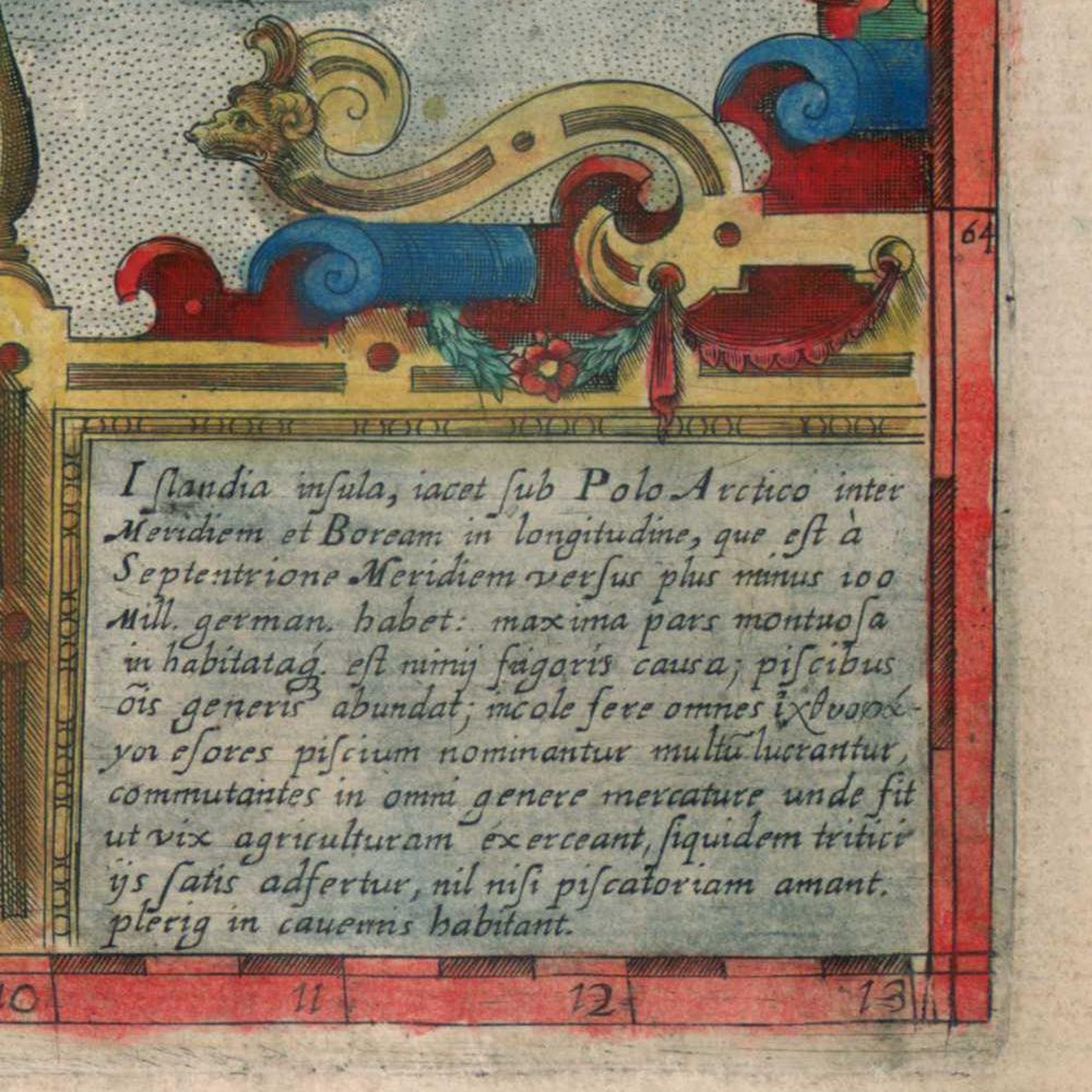 Ancient Map of Iceland, 1648, Rare Map, Antique, Fine Reproduction, Large Map, Fine Art Print ...