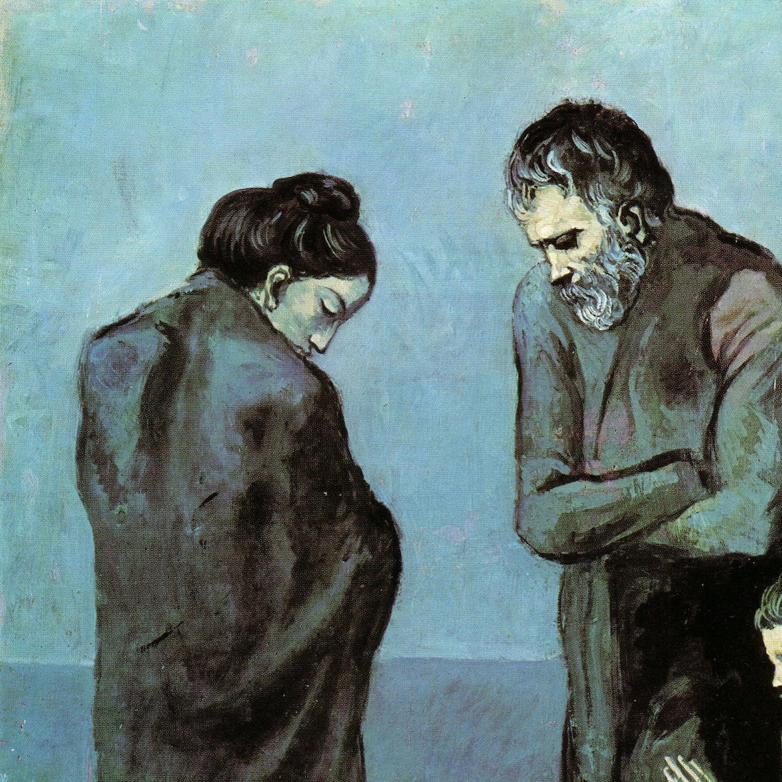 Pablo Picasso La tragédie 1903 belle reproduction estampe - Etsy France