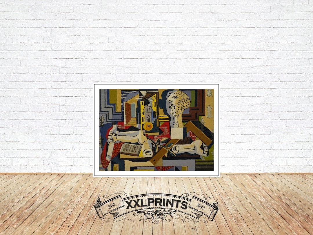 Picasso Print: Studio With Plaster Head, 1925 - Etsy