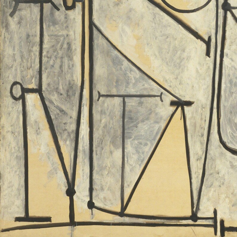 Picasso 'the Kitchen' Print: 1948 Cubist Art Reproduction - Etsy