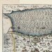 Ancient Israel Map Print: 12 Tribes, Zebulun, Issachar, Manasseh, 1590 ...