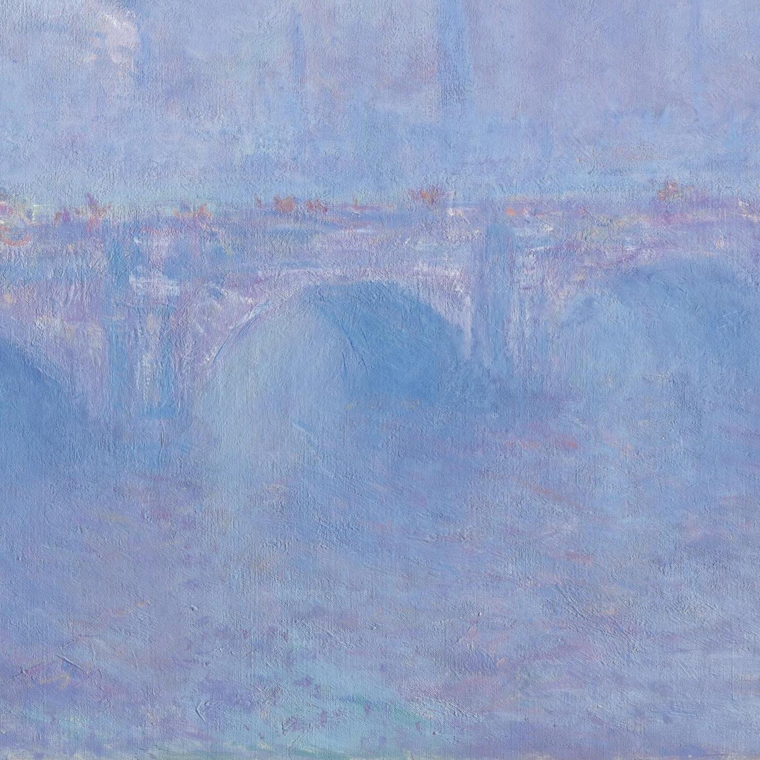 Monet Waterloo Bridge Print: Impressionist Fine Art Reproduction - Etsy