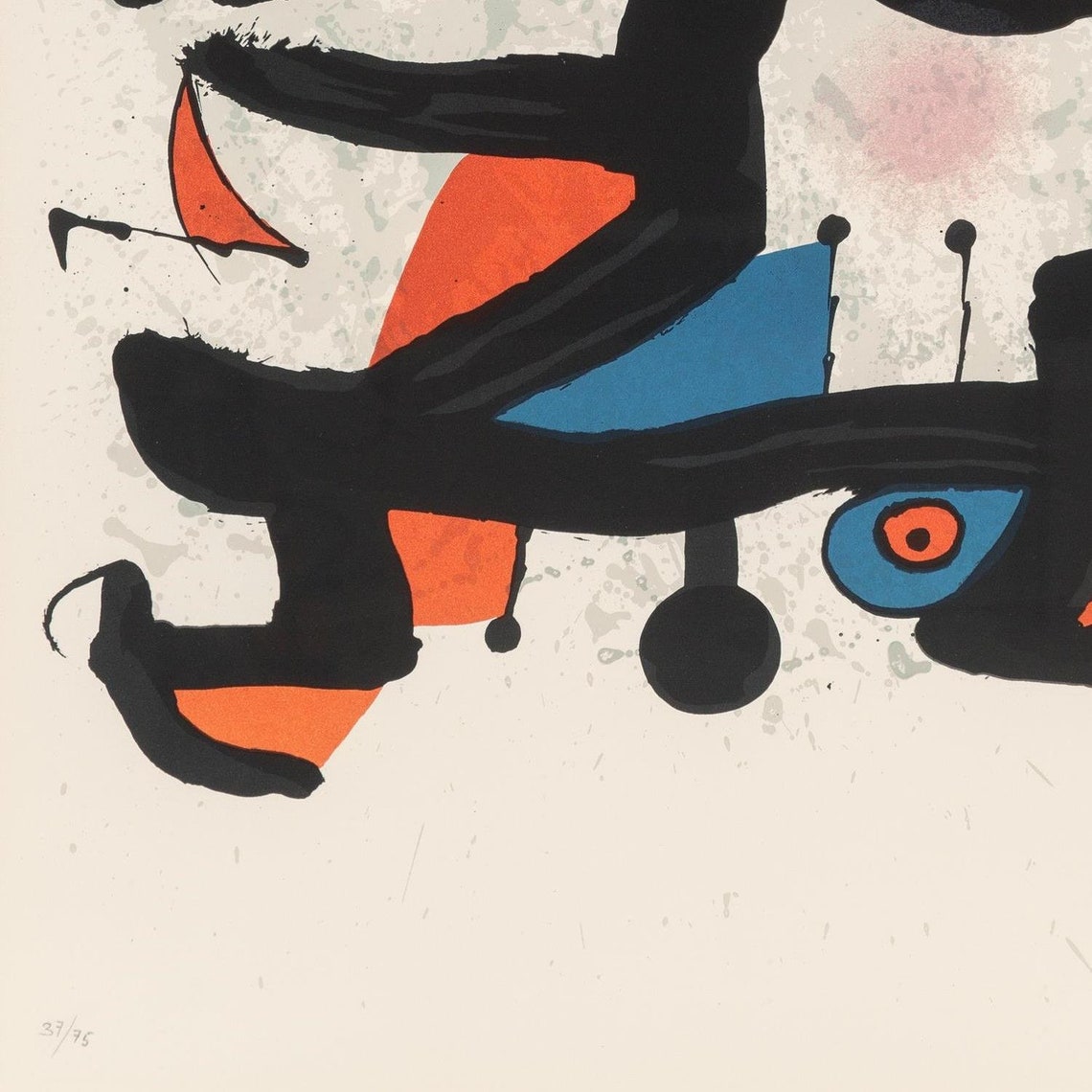 Joan Miro Poster Fine Reproduction Fine Art Print Large | Etsy