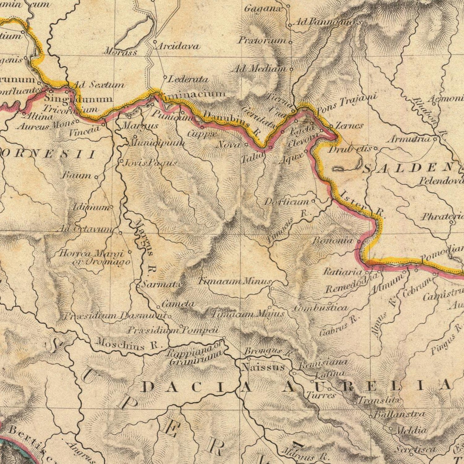Ancient Macedonia Map Print: 1830 Antique Decor, Large Fine Art - Etsy