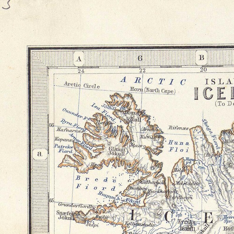 Old Map of Denmark Hanover 1860 Antique Map Rare Map Fine - Etsy