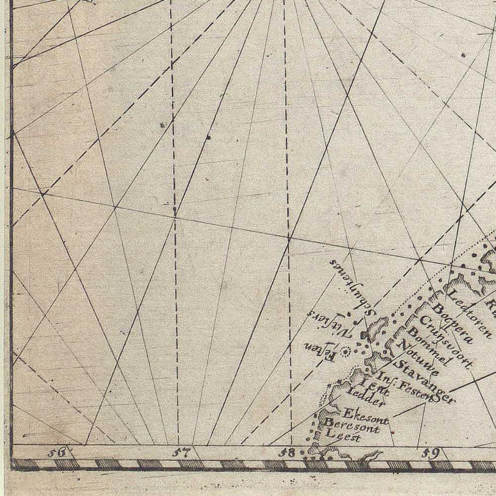Ancient Map of Norway 1641 Very Rare Map Antique Fine | Etsy