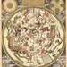 Old Star Chart, 1700, Very Rare, Ancient Constelation Map, Beautiful ...