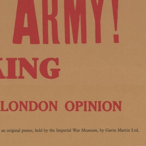 Britons Wants You Poster: 1914 WWI Recruitment Fine Art Print - Etsy