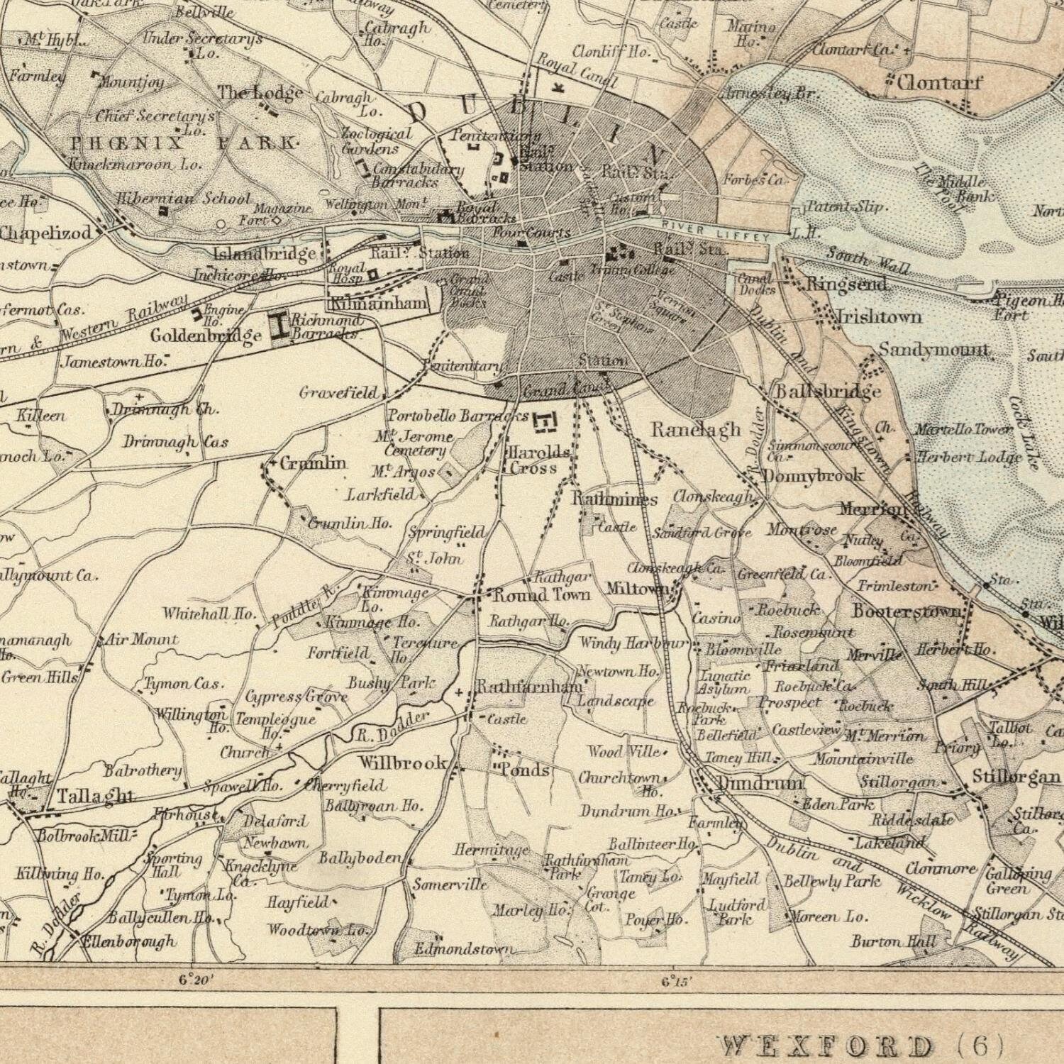 Old Map of the Irish Ports and Harbours 1872 Rare Map - Etsy Canada