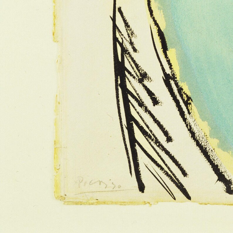 Picasso Print: Head of a Medical Student, 1907 - Etsy