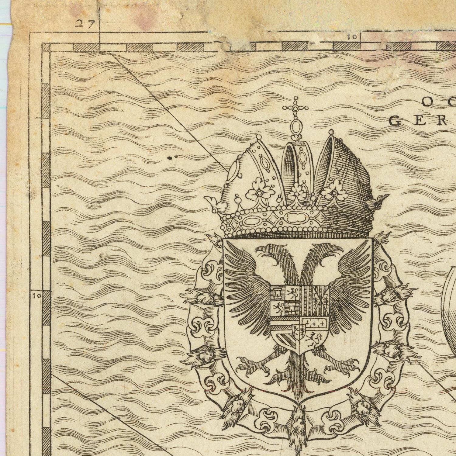 Ancient Map of Netherlands 1558 Very Rare Fine - Etsy