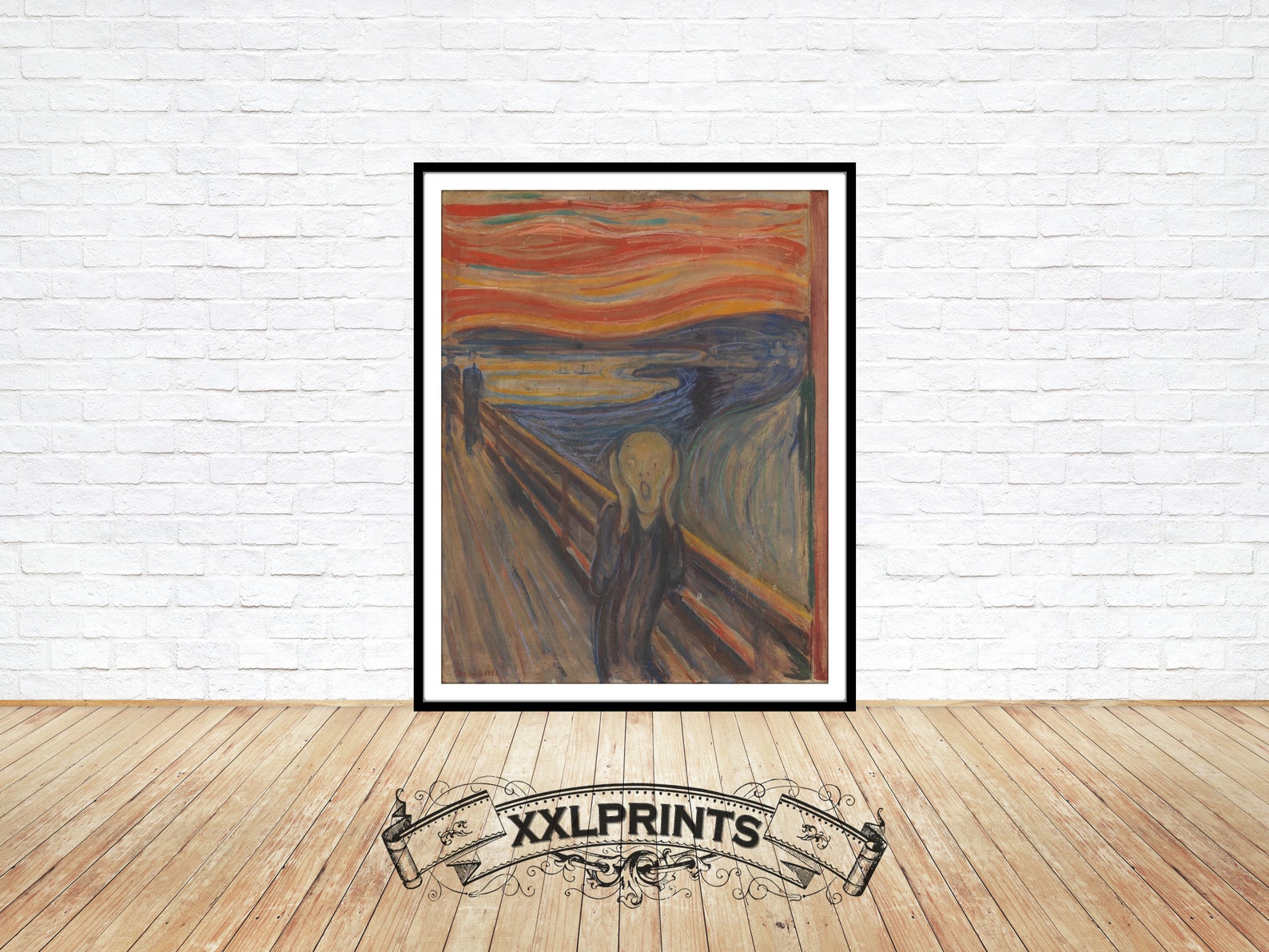 Edvard Munch the Scream 1893 Fine Reproduction Fine Art - Etsy