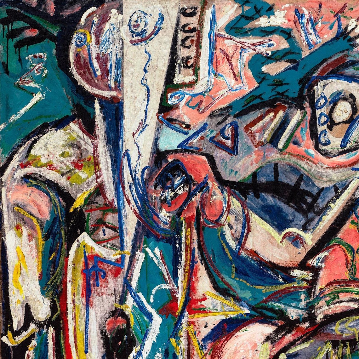 Jackson Pollock Circumcision 1946 Fine Reproduction Fine - Etsy