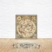 Old Star Chart, 1700, Very Rare, Ancient Constelation Map, Beautiful ...