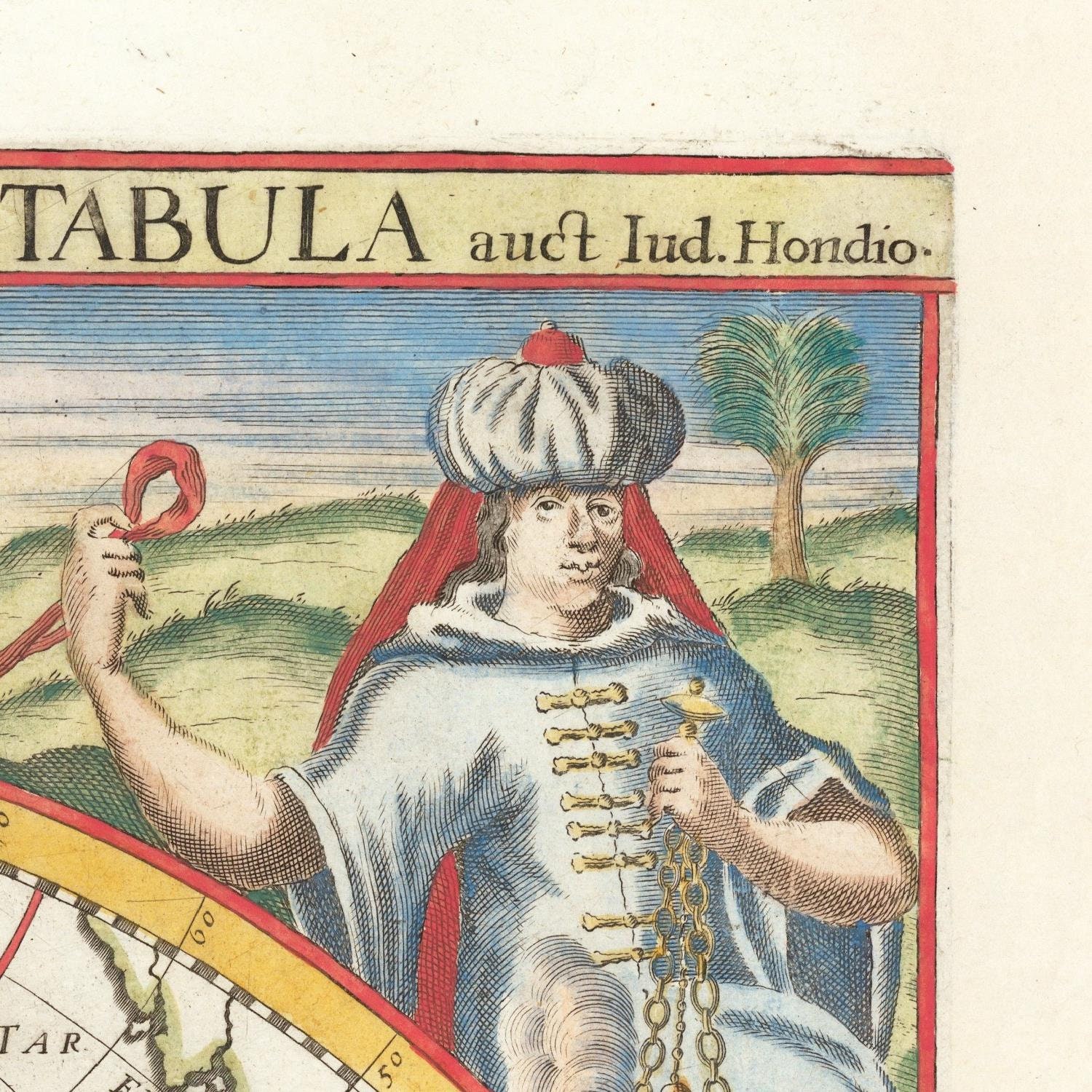 Ancient Map of the World 1636 Very Rare Map Old Map Fine | Etsy