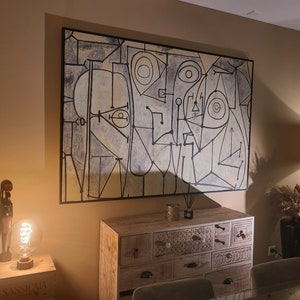 Picasso 'the Kitchen' Print: 1948 Cubist Art Reproduction - Etsy