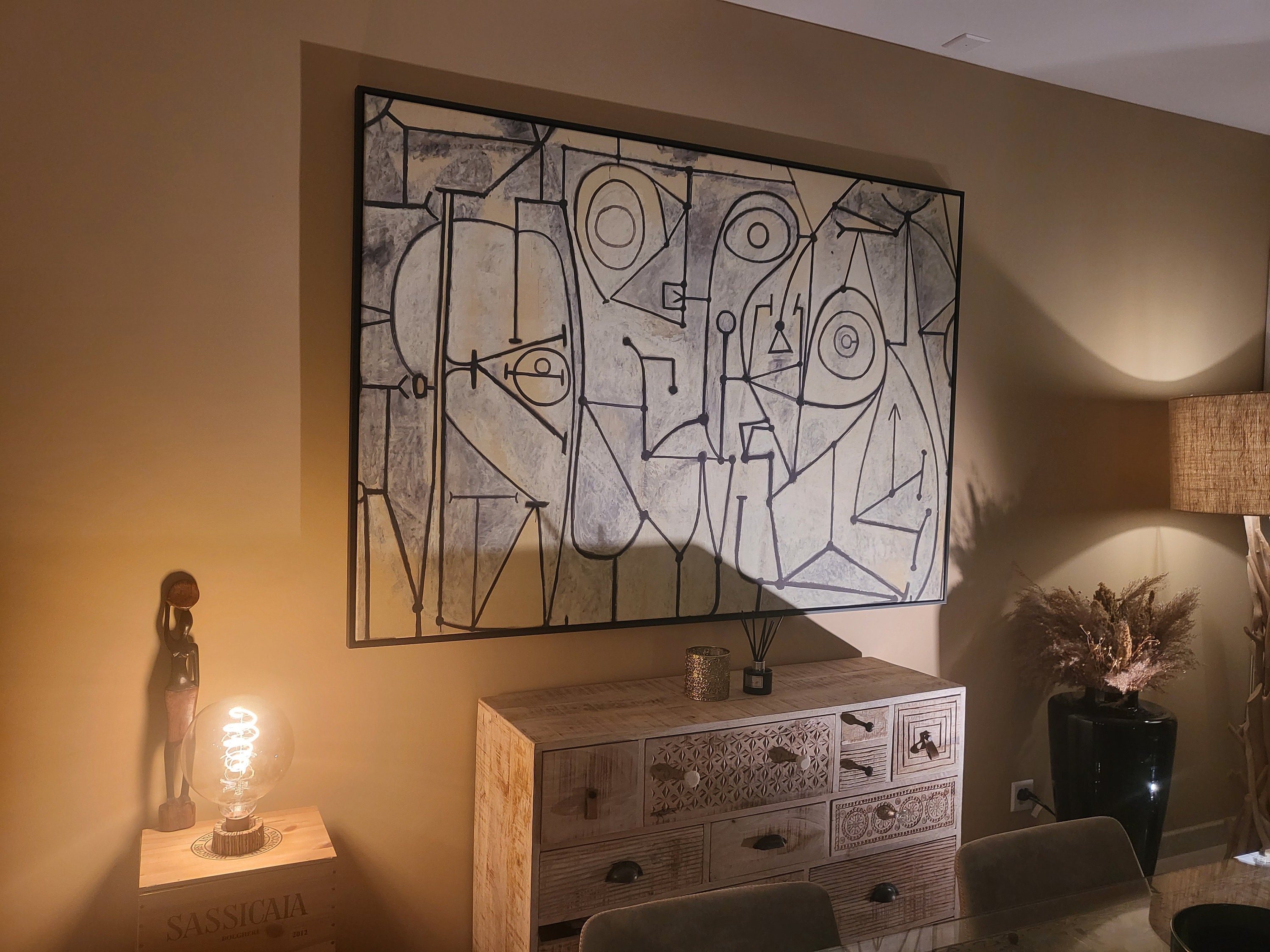 Picasso 'the Kitchen' Print: 1948 Cubist Art Reproduction - Etsy