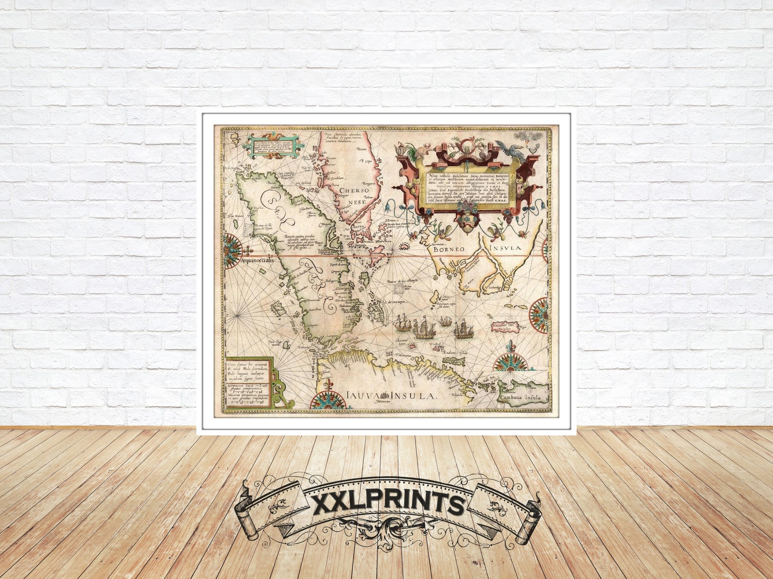 Java & Sumatra Ancient Map Print, 1595: Fine Art Reproduction - Etsy