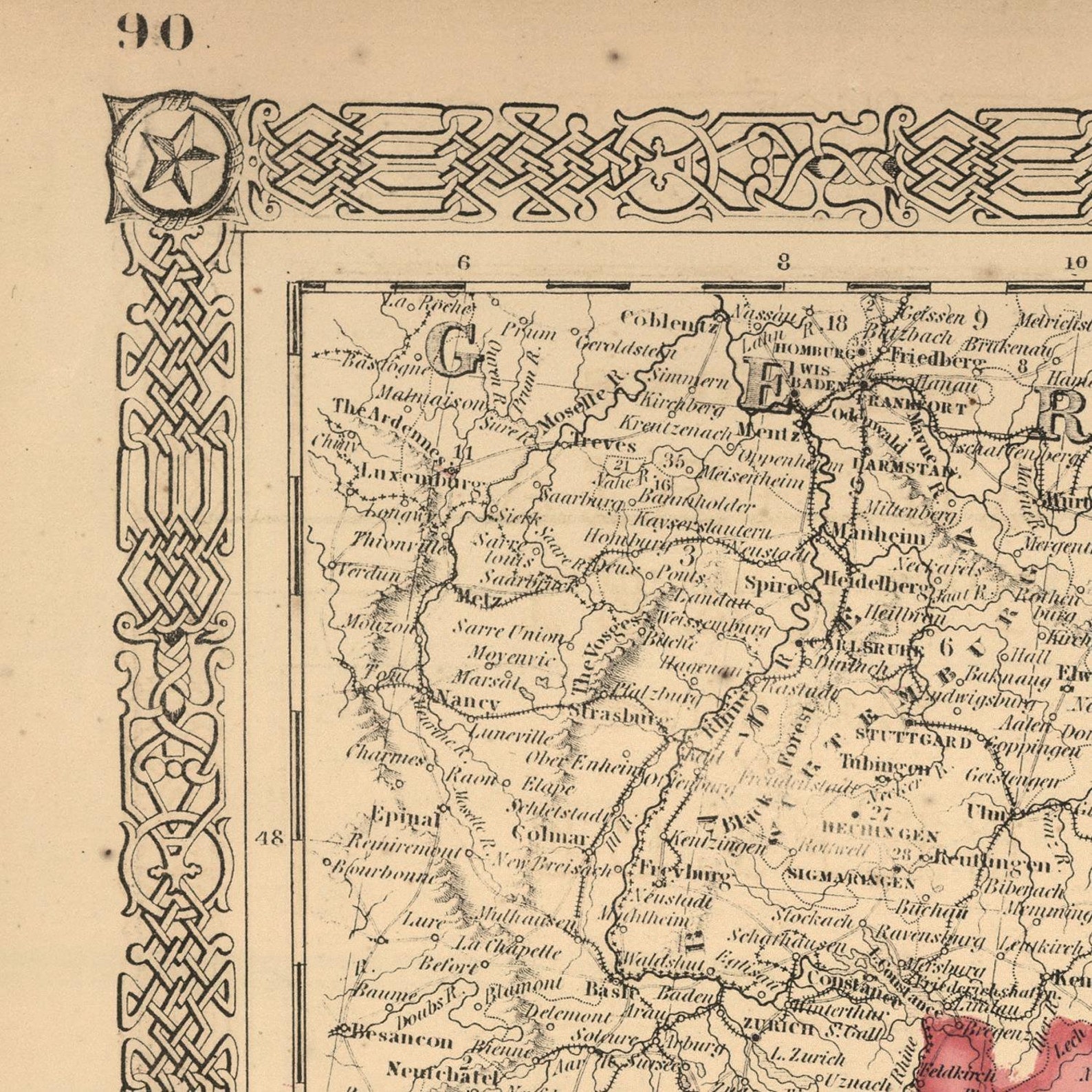 Old Map of Austria Turkey Hungary Macedonia 1865 Antique - Etsy