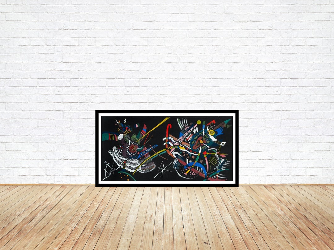 Wassily Kandinsky, Model of Pannel for the Exhibit of Juryfreie, Wall A ...