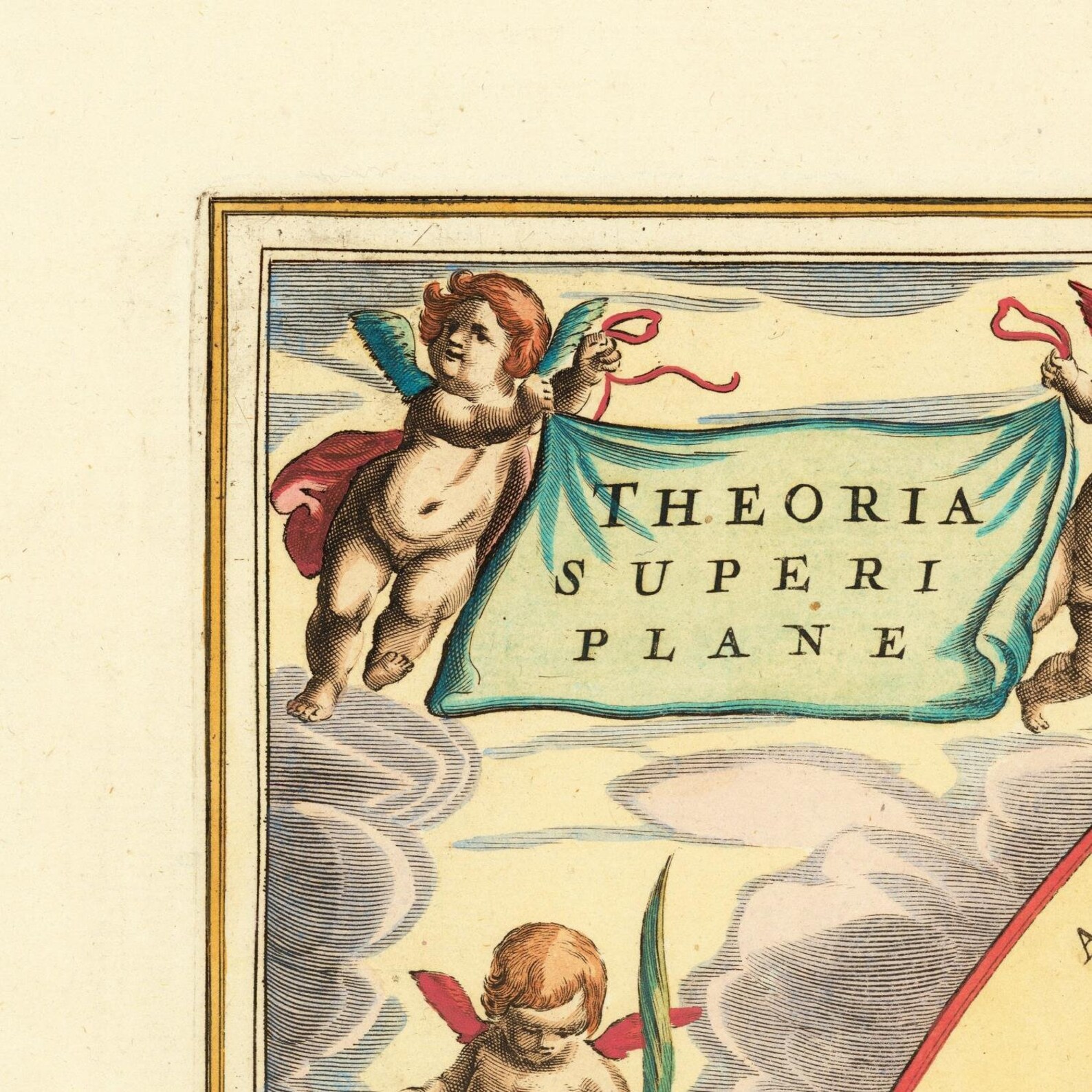 Ancient Map of the Theory of Epicycles 1660 Very Rare Fine - Etsy