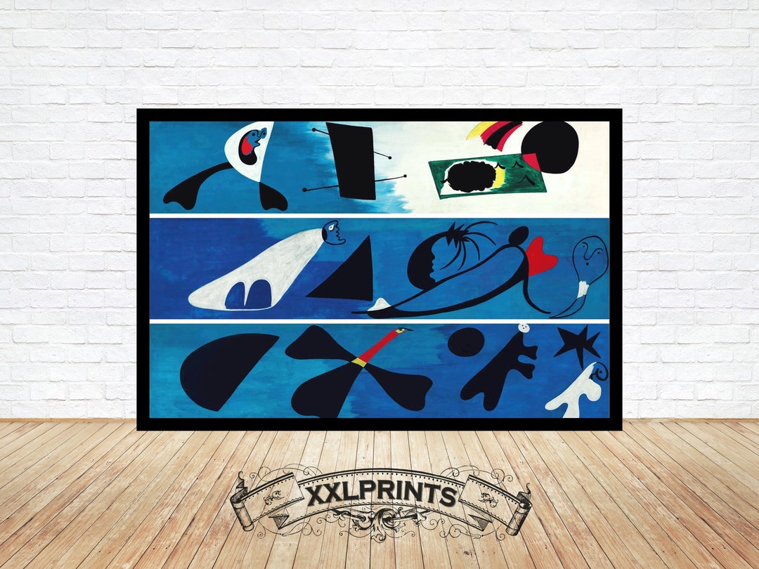 Joan Miro Mural Art Print, 1933: Fine Art Reproduction - Etsy