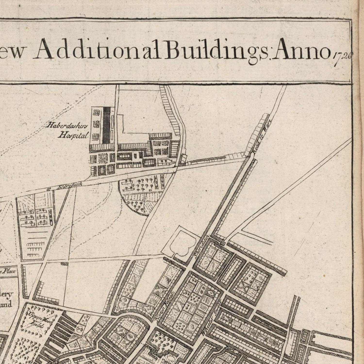 Ancient Map of London 1721 Rare Map Fine Reproduction - Etsy