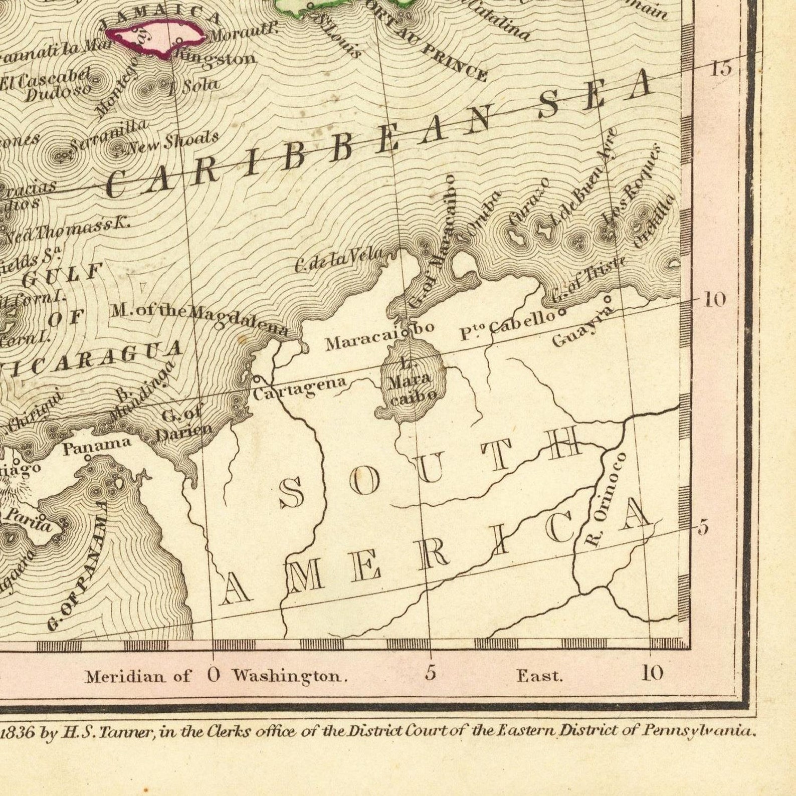 Old Map of North America 1836 Rare Map Antique Fine - Etsy